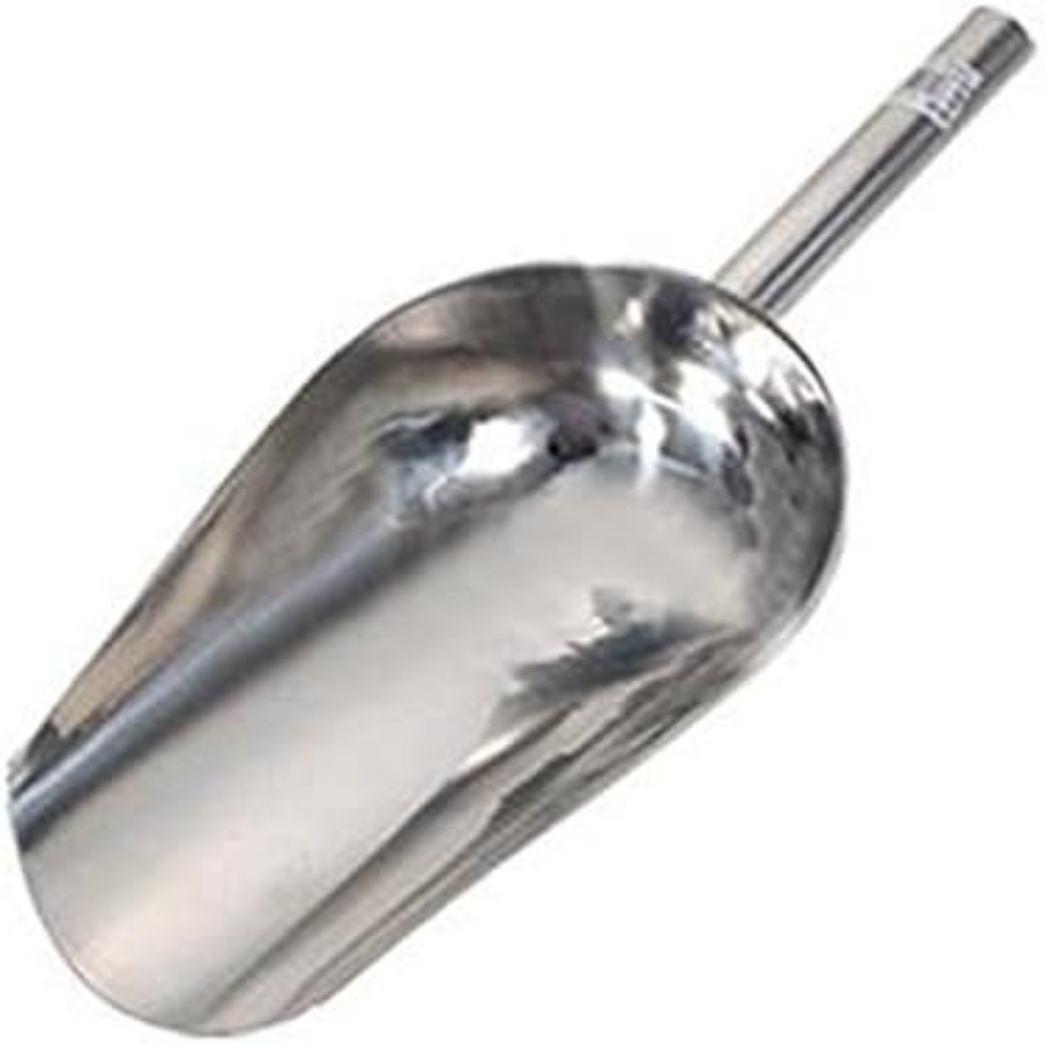 Лопата для льда из толстого нержавеющего стали, чайная ложка, лопата для муки, сои, сахара, риса, зерна, еды, многоцелевую лопату, серебристый цвет, размер 190*65мм, длина ручки 80мм, ширина наконечника 50мм, вес упаковки 40г, 1шт в упаковке