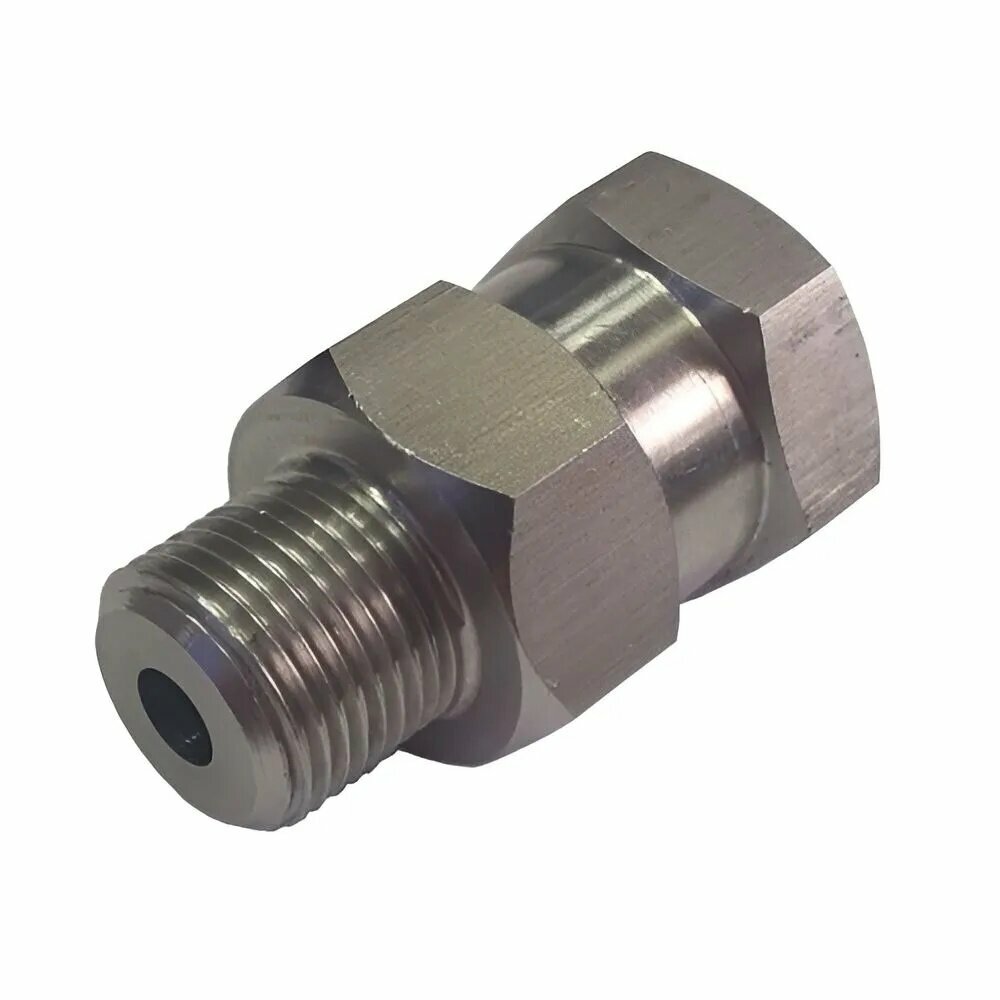 Поворотная муфта с резьбой 3/8, нерж.