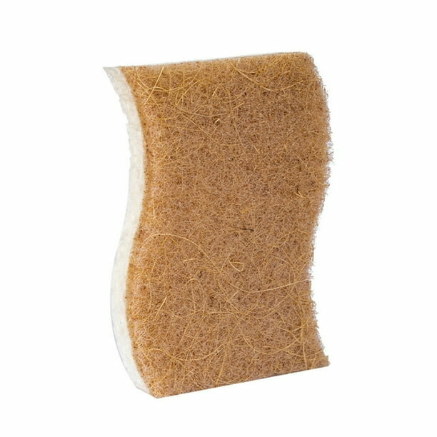 Boovnll Kitchen Cleaning Sponge, Non-Scratch, Fast Absorbent, Quick-Dry, Microfiber Material, Size 11x7x2.5cm, 1-Piece Set