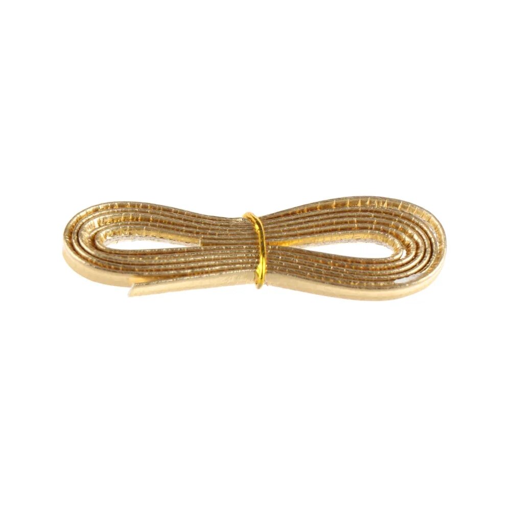 Кукольные ремни из полиуретана, Gold, 50 см, 3/5 мм