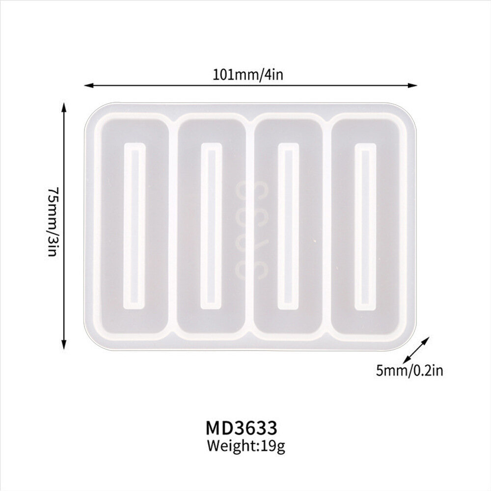 Форма для шпильки DIY Кристалл эпоксидная форма силиконовая шпилька домашние персонализированные аксессуары для волос