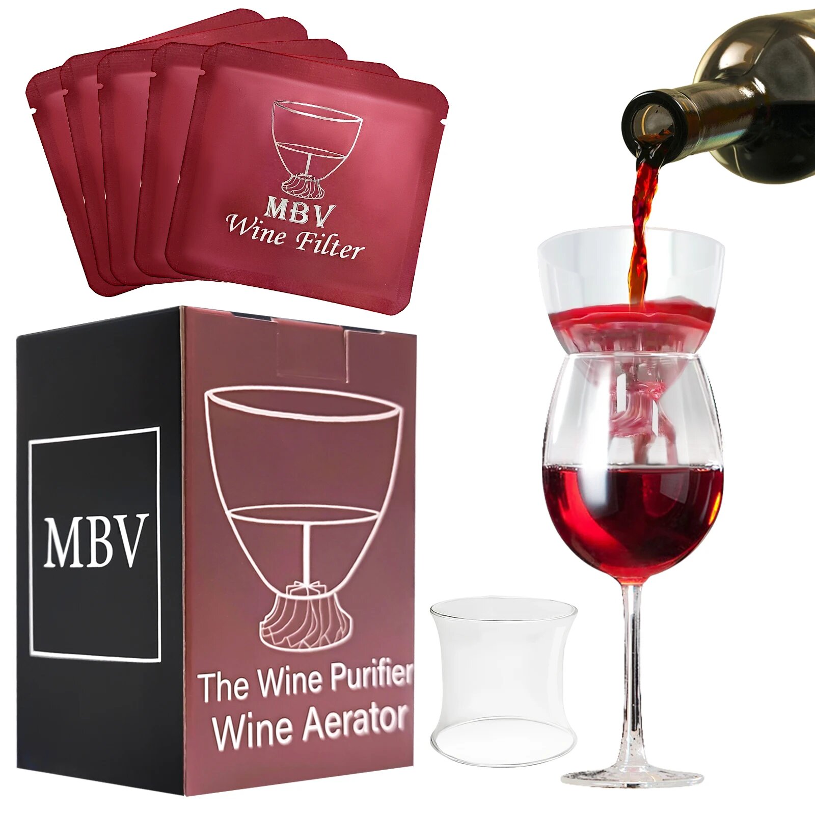 Комплект очистителя вина с фильтрами