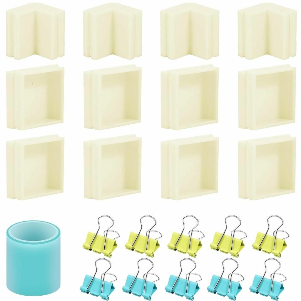 Наборы для изготовления форм из эпоксидной смолы и силикона с регулируемыми рамками для декоративных поделок