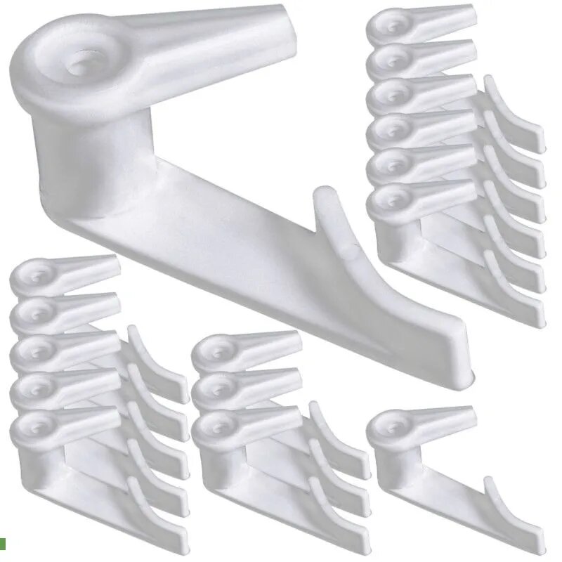 100 шт. Клипса для потолочного светодиодного светильника, пластиковая фиксирующая застежка, часть лампы