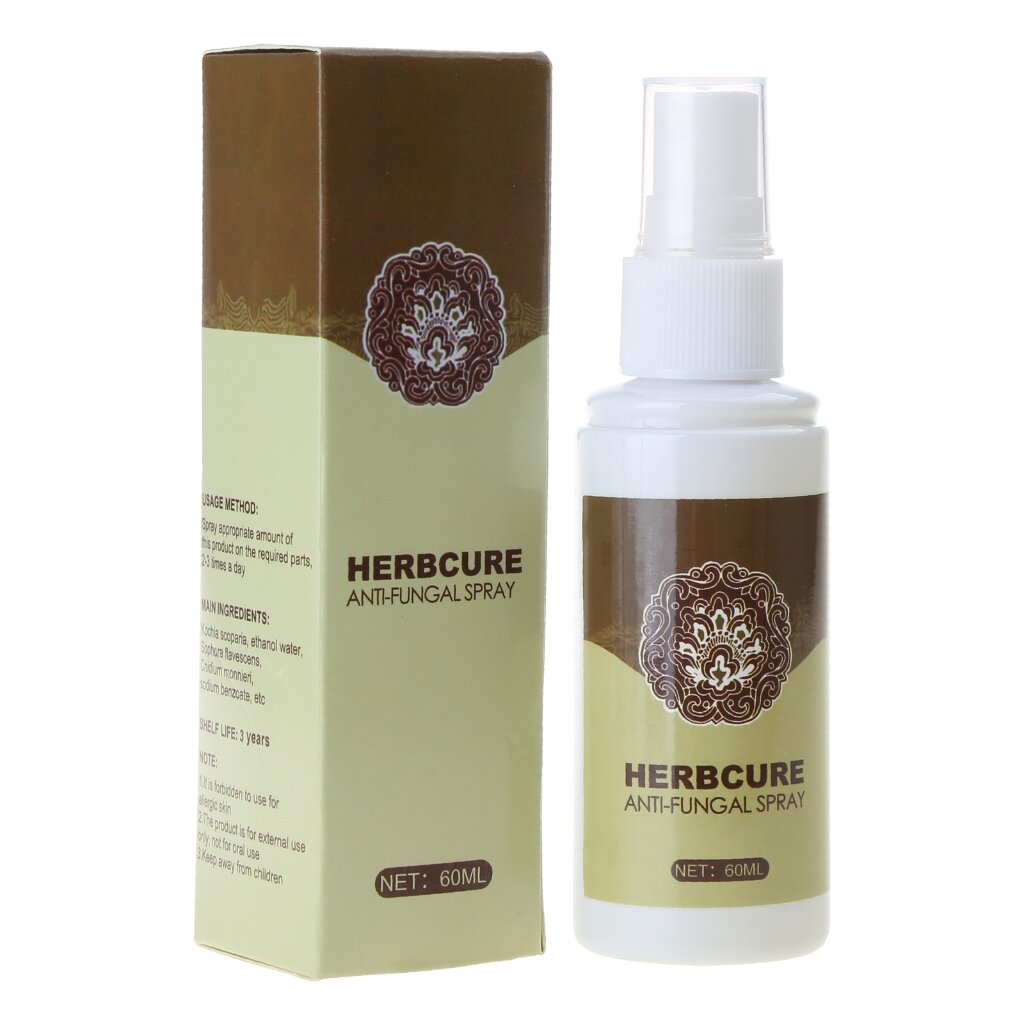60 МЛ Противогрибкового спрея-Дезодоранта для стоп спортсмена, Эффективное противогрибковое средство для лечения большинства заболеваний ног при АФ, Зуде в суставах и кольцах ног.