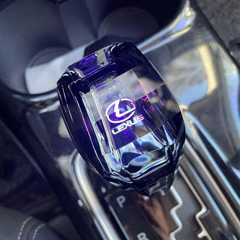 Ручка переключения передач МКПП с подсветкой для Lexus, модифицированный светодиод