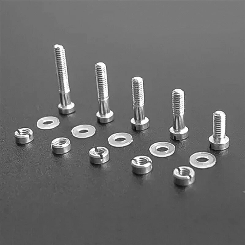 ABFN-M2.5 Монтажные винты для картриджа с головкой, универсальные алюминиевые болты, винты, гайки для LP, виниловый проигрыватель, инструмент для ремонта, 11,5 мм