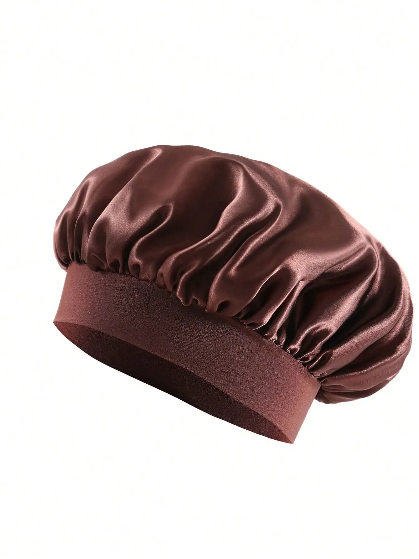 Шелковая шапочка для сна Coffee