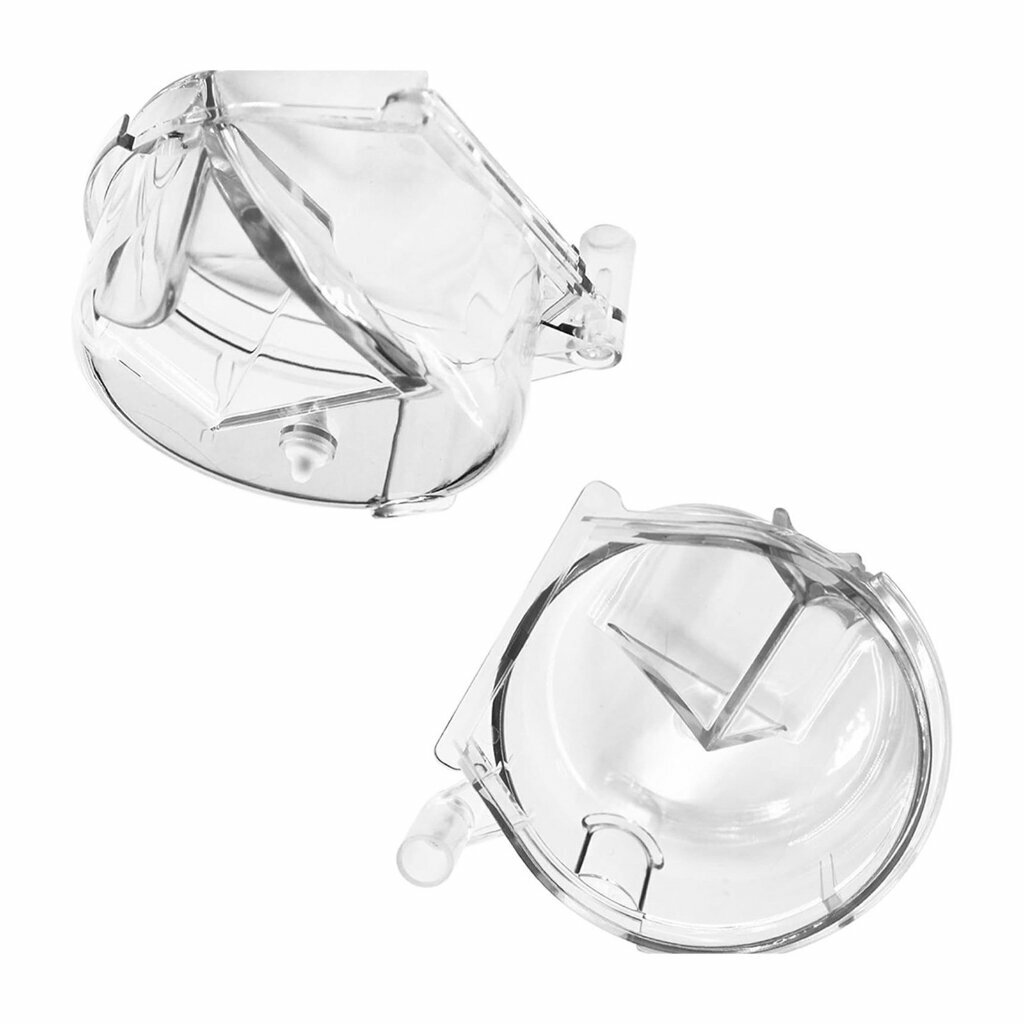 Комплект из 2 запасных частей для кофемашины, уплотнительная крышка для кофейного порошка, простая установка, прозрачная крышка кофемолки для измельчения