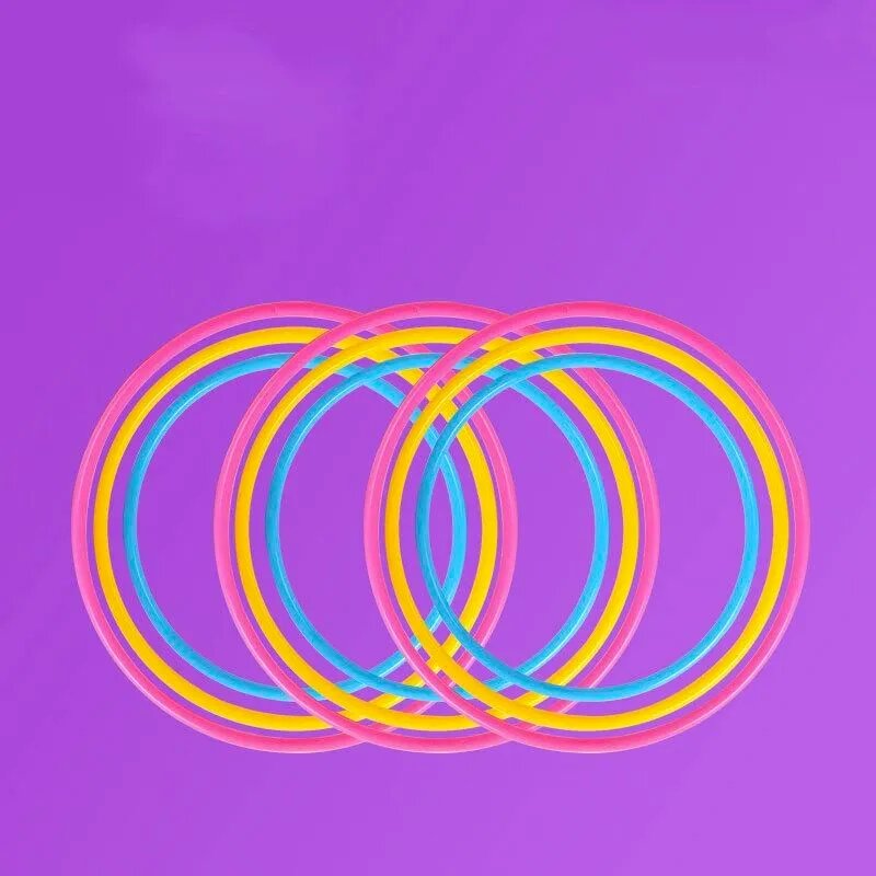 Кольцеброс детский игровой набор Дополнительный пакет услуг9 отдельных кружочков, по 3 больших, средних и маленьких в каждом.