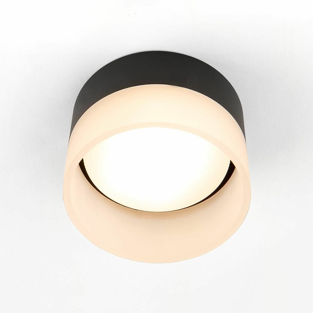 Накладной светильник General Lighting Systems металлический спот GX53, 90х60мм, маяк, черный, IP20 GWL-GX53-M-IP20 661353
