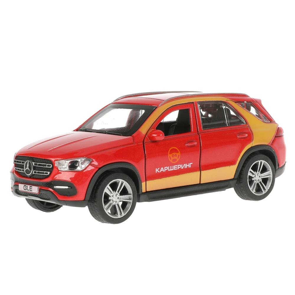 Технопарк Машина Mercedes-Benz GLE Каршеринг 12 см металлическая GLE-12DELI-RD с 3 лет