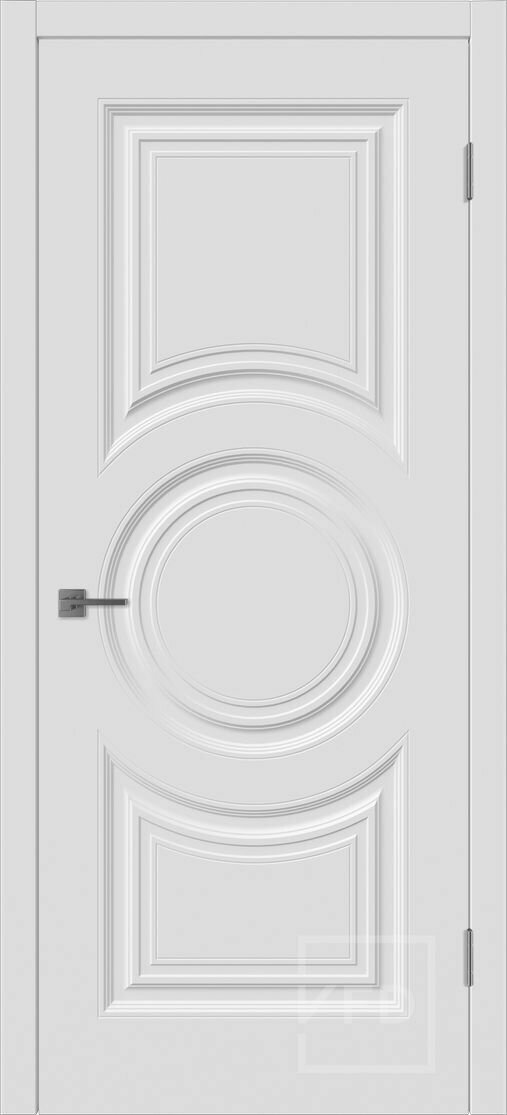 Феникс Рондо Эмаль белая (РАЛ 9003) 800*2000 (глухое без стекла) (дверное полотно)