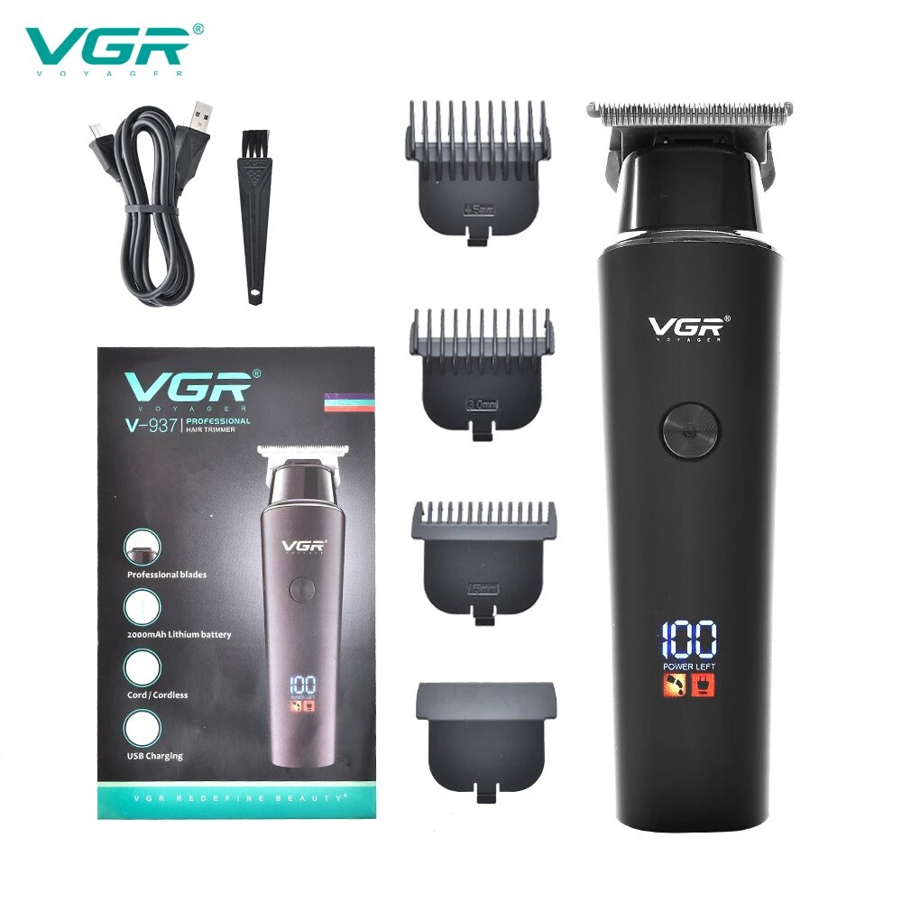 Электрический триммер VGR V-937 для мужчин 937 USB