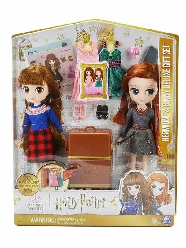 Wizarding World Harry Potter Doll Toy / Детский Подарочный Набор Из 8-дюймовых Кукол С Модной Одеждой, Волшебной Палочкой И Другими Аксессуарами, Подходит Для Детей От 6 Лет И Старше, Гарри Поттер
