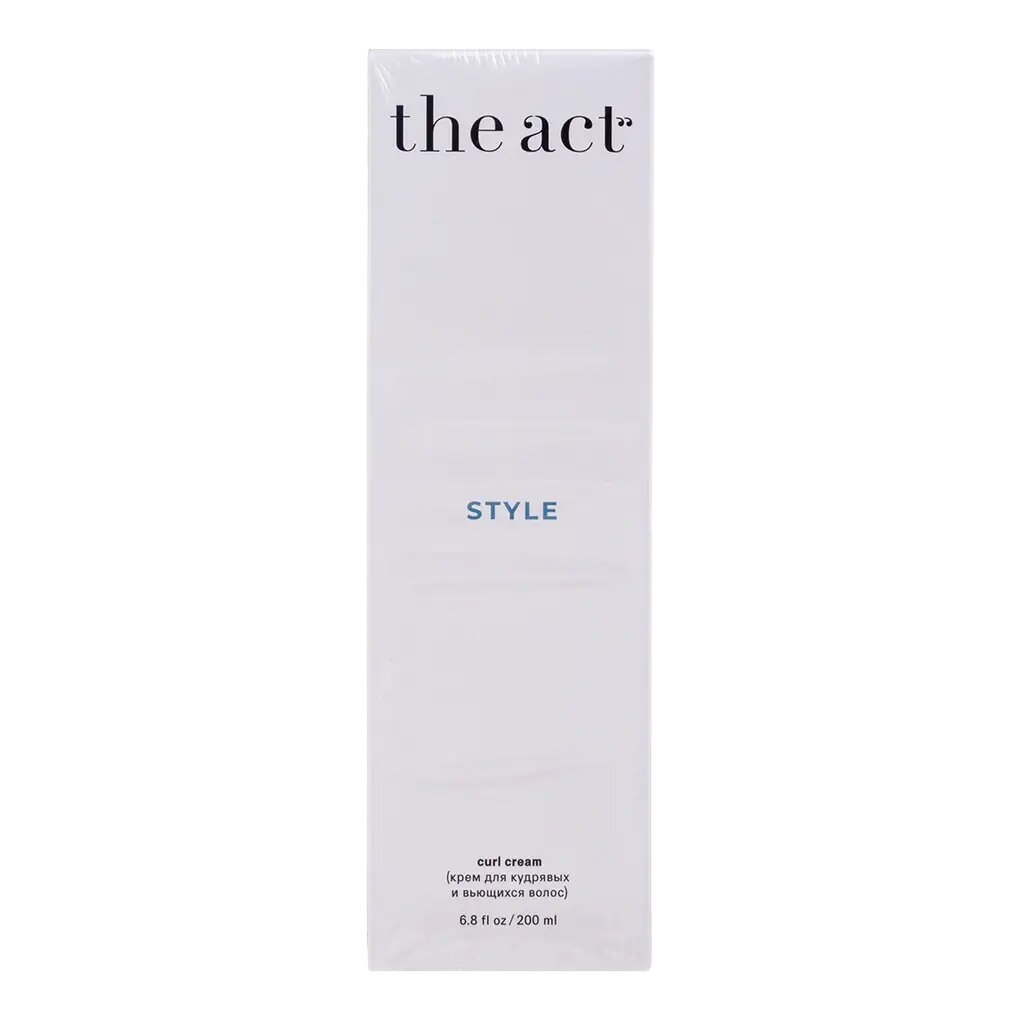 The Act Крем для кудрявых и вьющихся волос Style 200 мл 1 шт