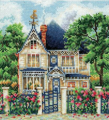 З-36 Загородный дом, набор для вышивания, Сделай Своими Руками