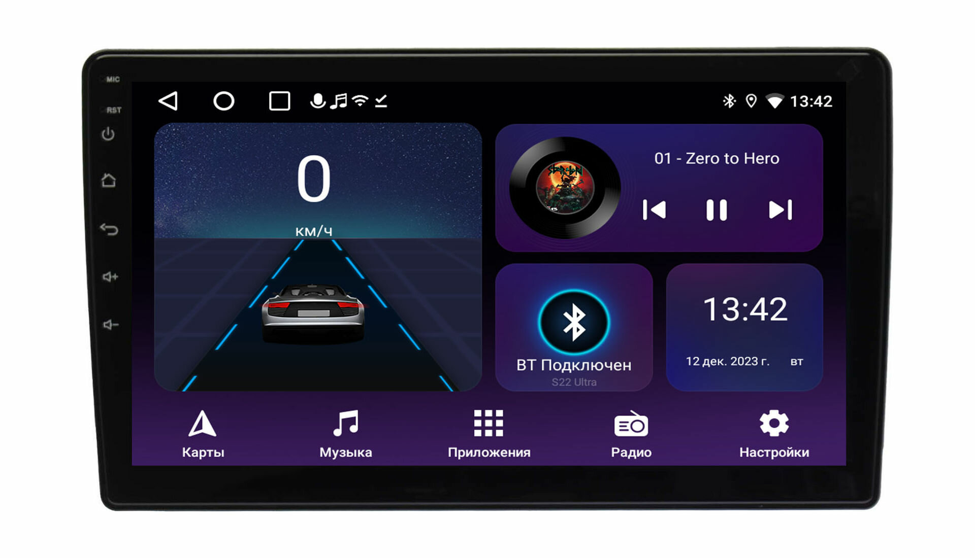 Магнитола Toyota Alphard, Vellfire 2015+ LC1210ON-2/32T Тип 2 (для авто без JBL)