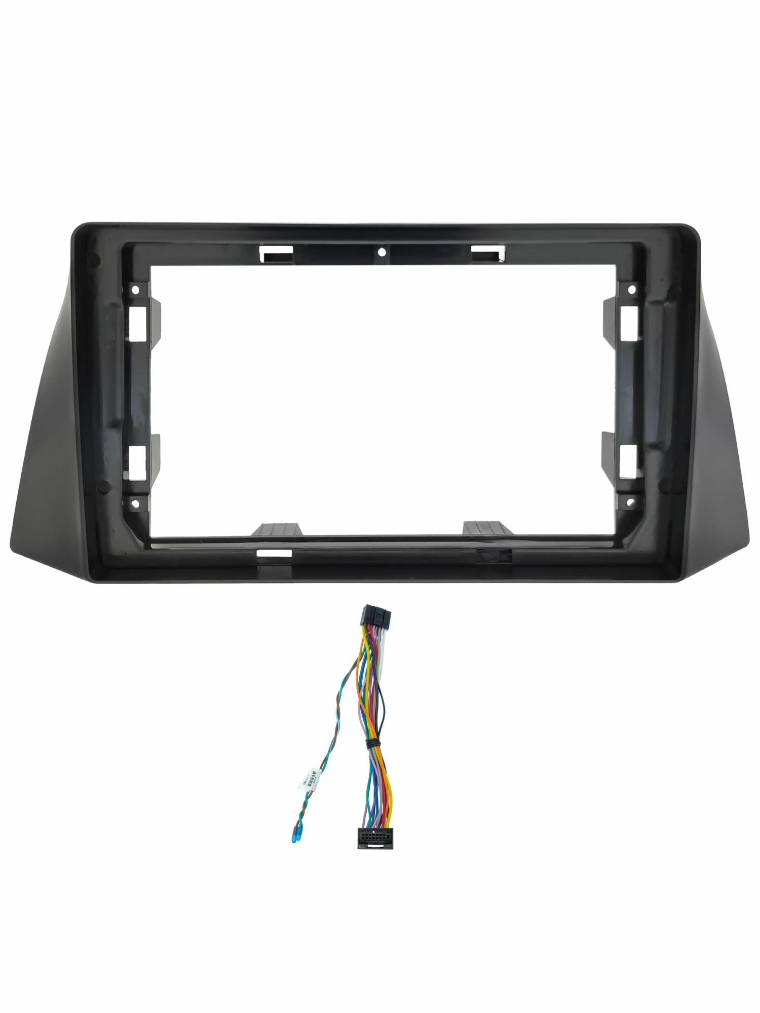 Рамка переходная Chery Tiggo T11 2005 - 2013 + проводка для 9" магнитолы / Wide Media