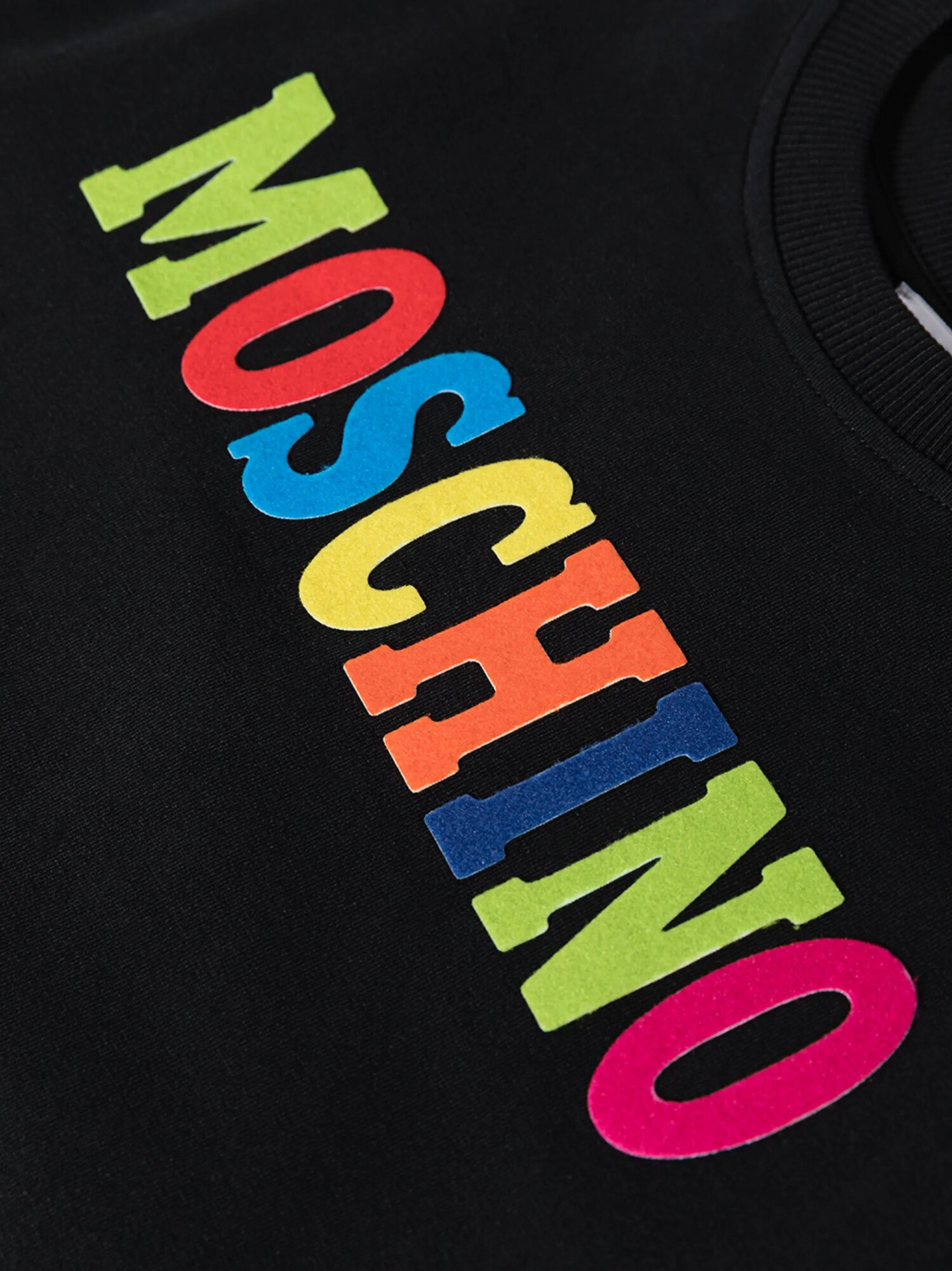 Футболка MOSCHINO, размер 6 лет, черный — фото 1