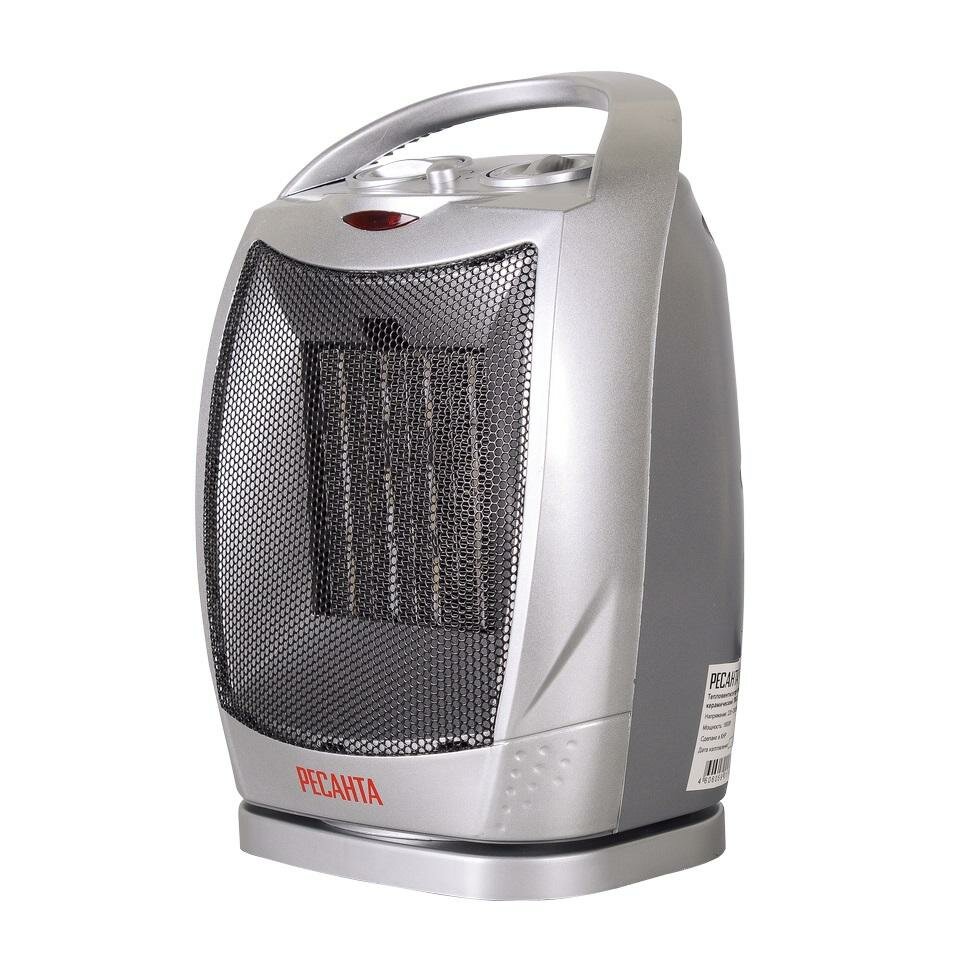 Тепловентилятор 1500ВТ 2 РЕЖ. 800/1500ВТ керамический поворот корпуса РЕСАНТА