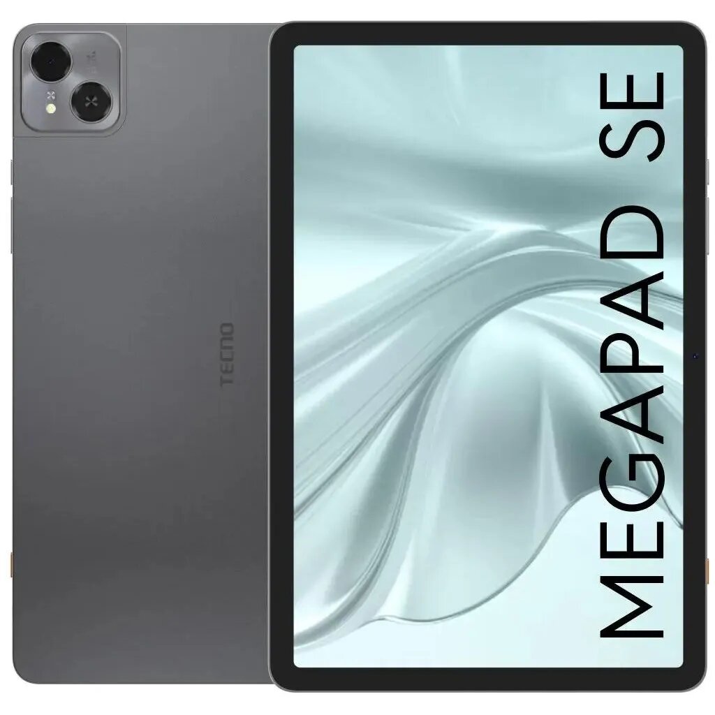10.95" Планшет TECNO MegaPad 11 SE T1102 4/128 GB 685 4G, 1920 x 1200, 90Гц, Android 15, серый [t1102 4+128 moondust grey]