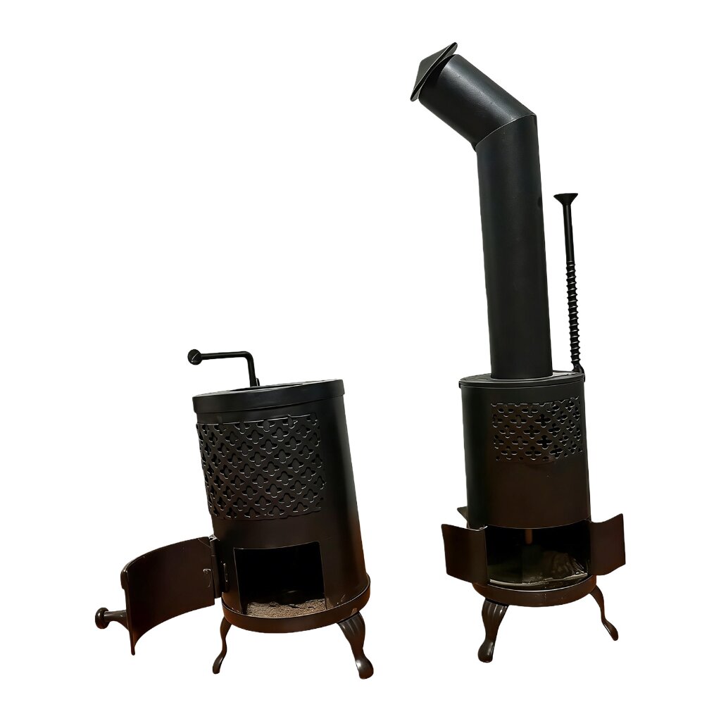 Декоративная мини-печь, чугунная настольная каминная топка, винтажный акцент для интерьера в деревенском стиле