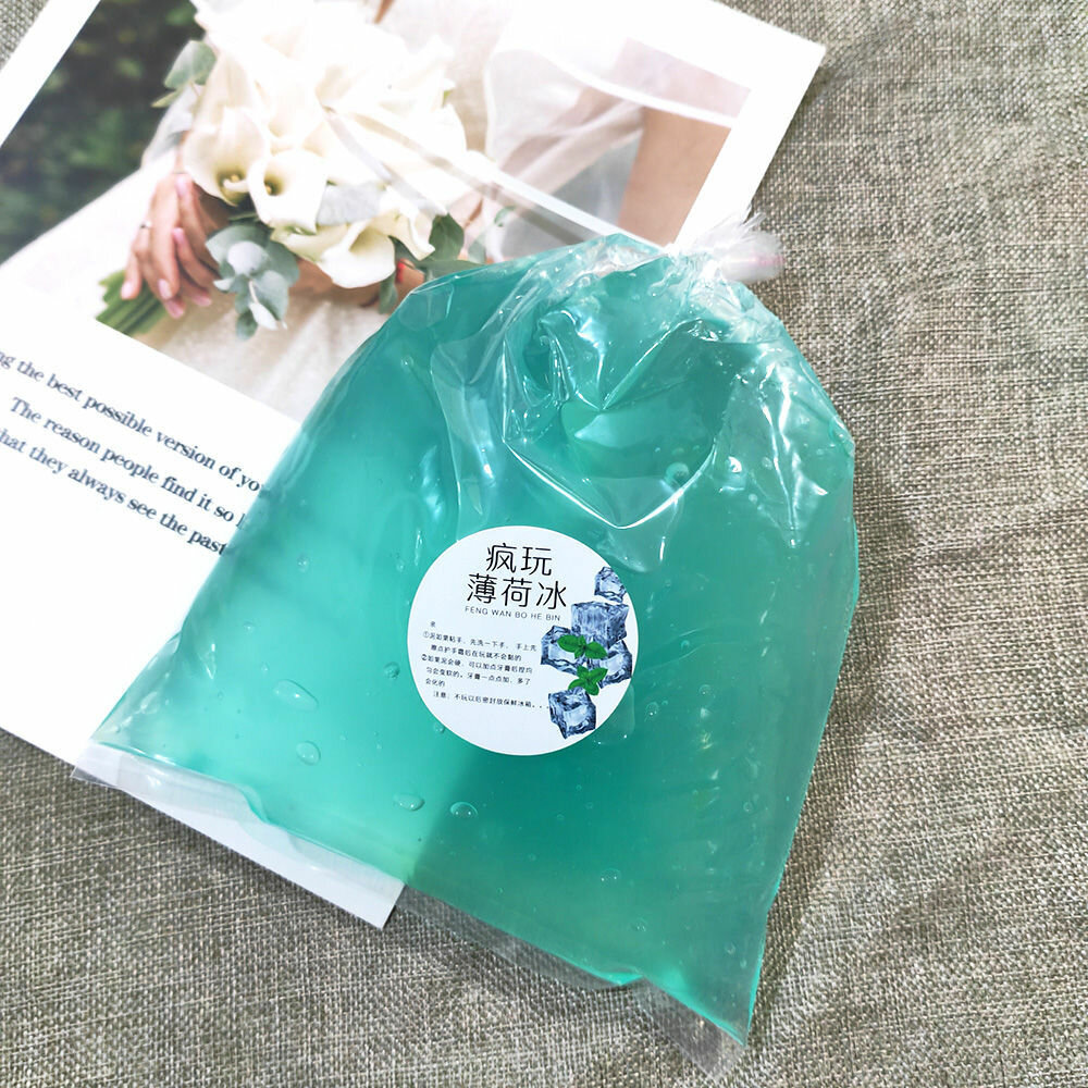 2000 мл большая сумка с фальшивой водой 2 л силиконовая фальшивая вода обнимающая молоко густая пузырьковая фальшивая вода детский слайм