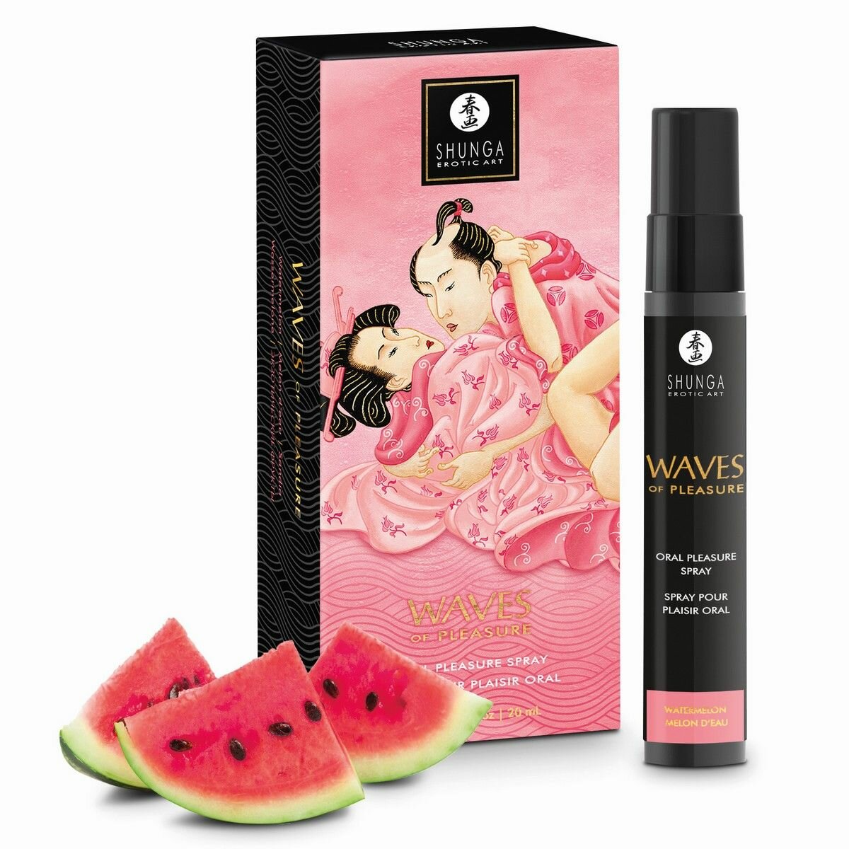 Оральный спрей со вкусом арбуза Shunga Waves of Pleasure Watermelon, 20 мл