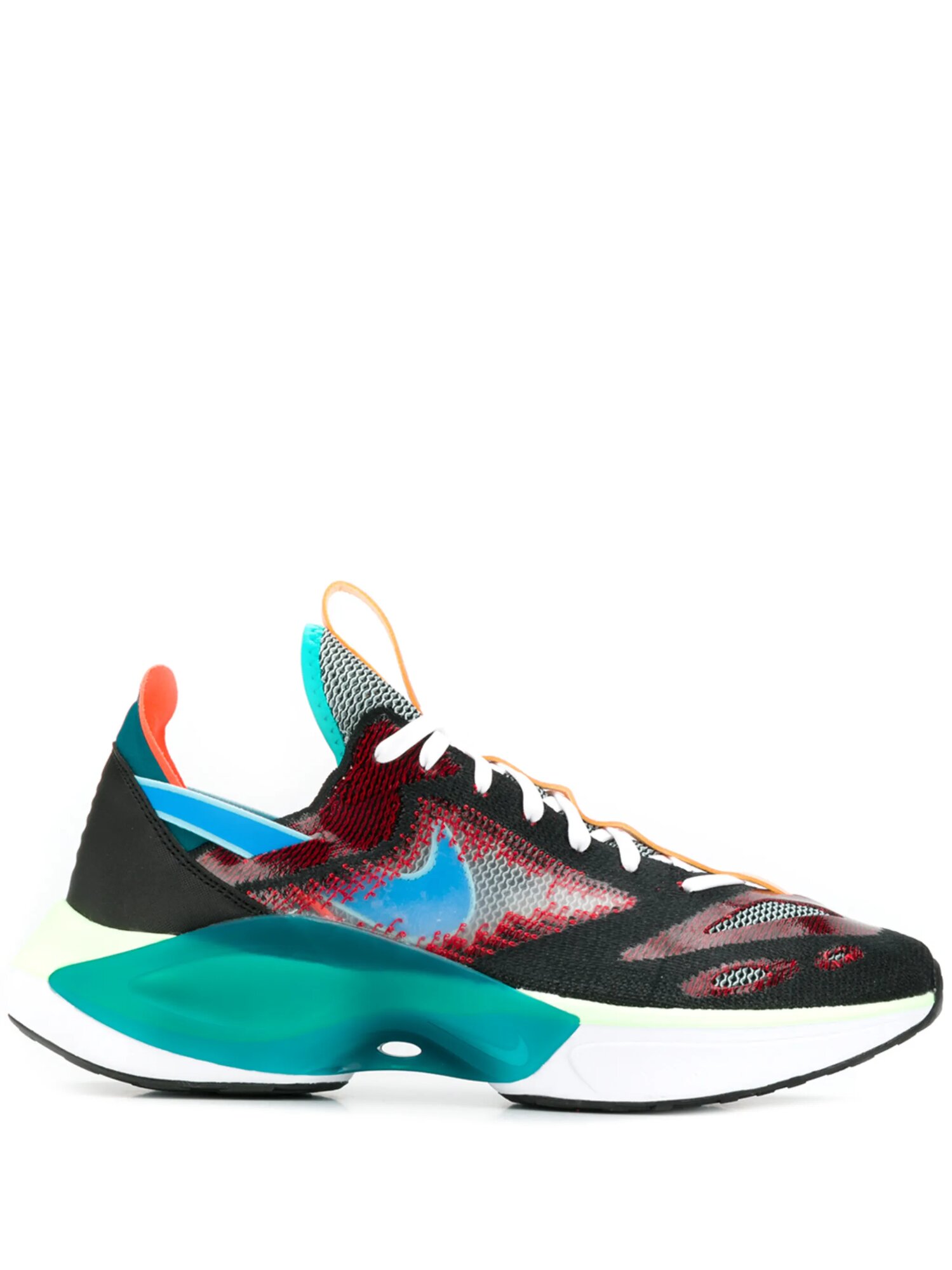 Кроссовки NIKE N110 DMSX, размер 9.5 US, чёрный