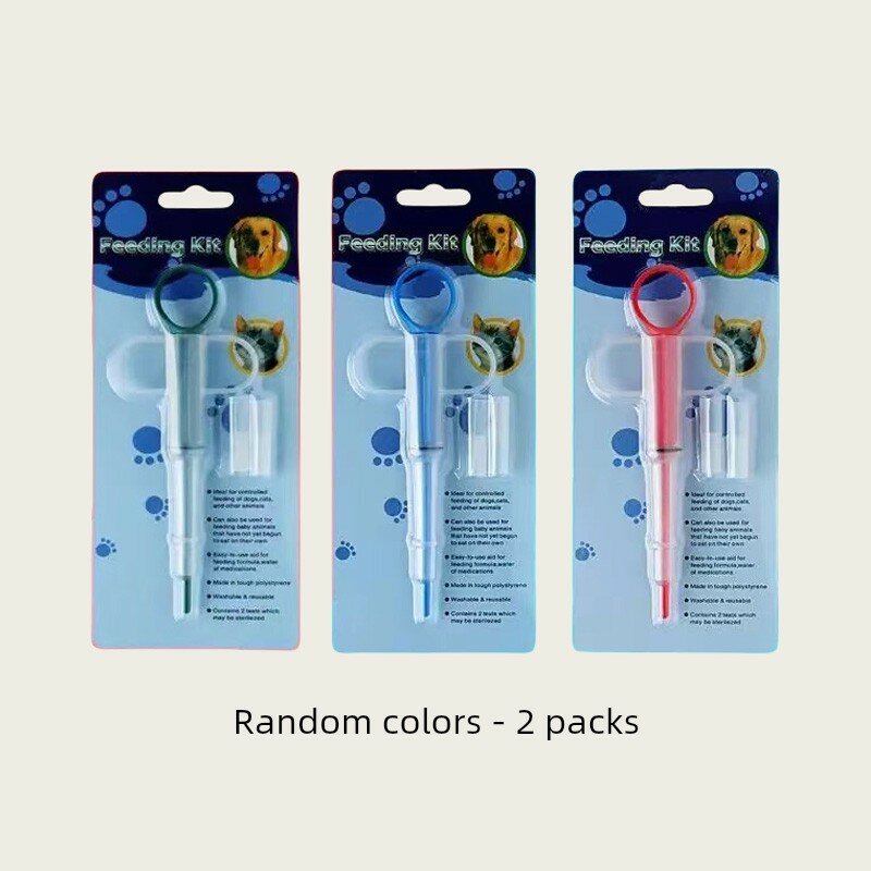 Дозатор лекарств для собак и кошек, устройство для кормления щенков и котят, шприц-дозатор для сухого и влажного корма