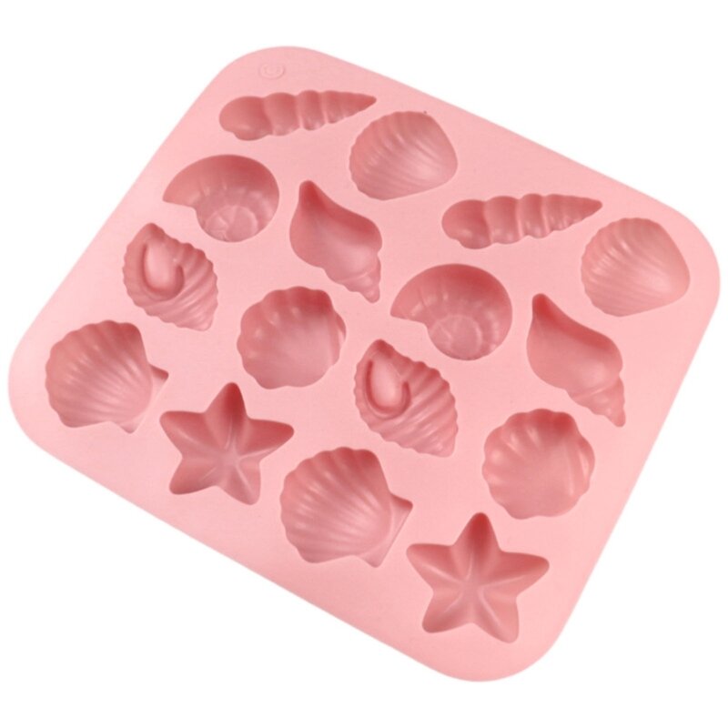 Силиконовые формы для раковины Морской Звезды, Формы Для Помадки, Шоколадные Формы, Антипригарные Формы Для Тортов