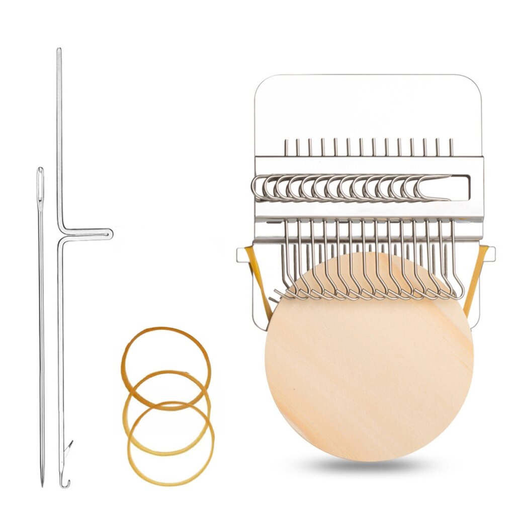 Ручная вязальная машина DIY мини-портативная вышивальная машина