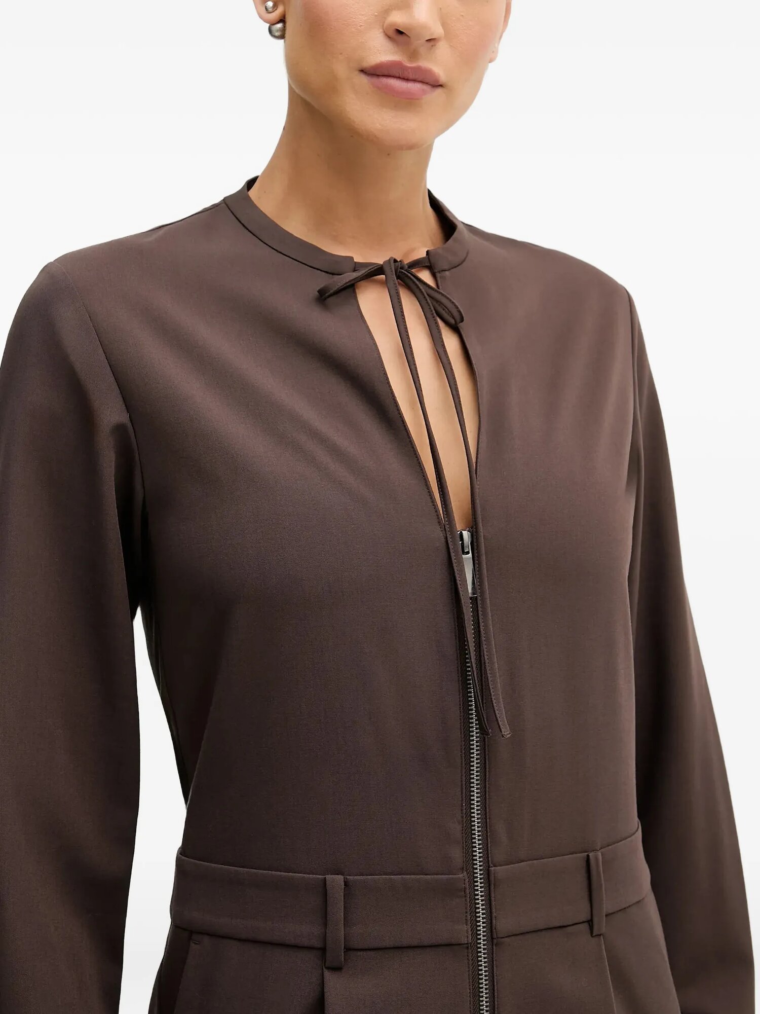 Комбинезон Sisley Tie-neck jumpsuit, размер 42 — фото 1