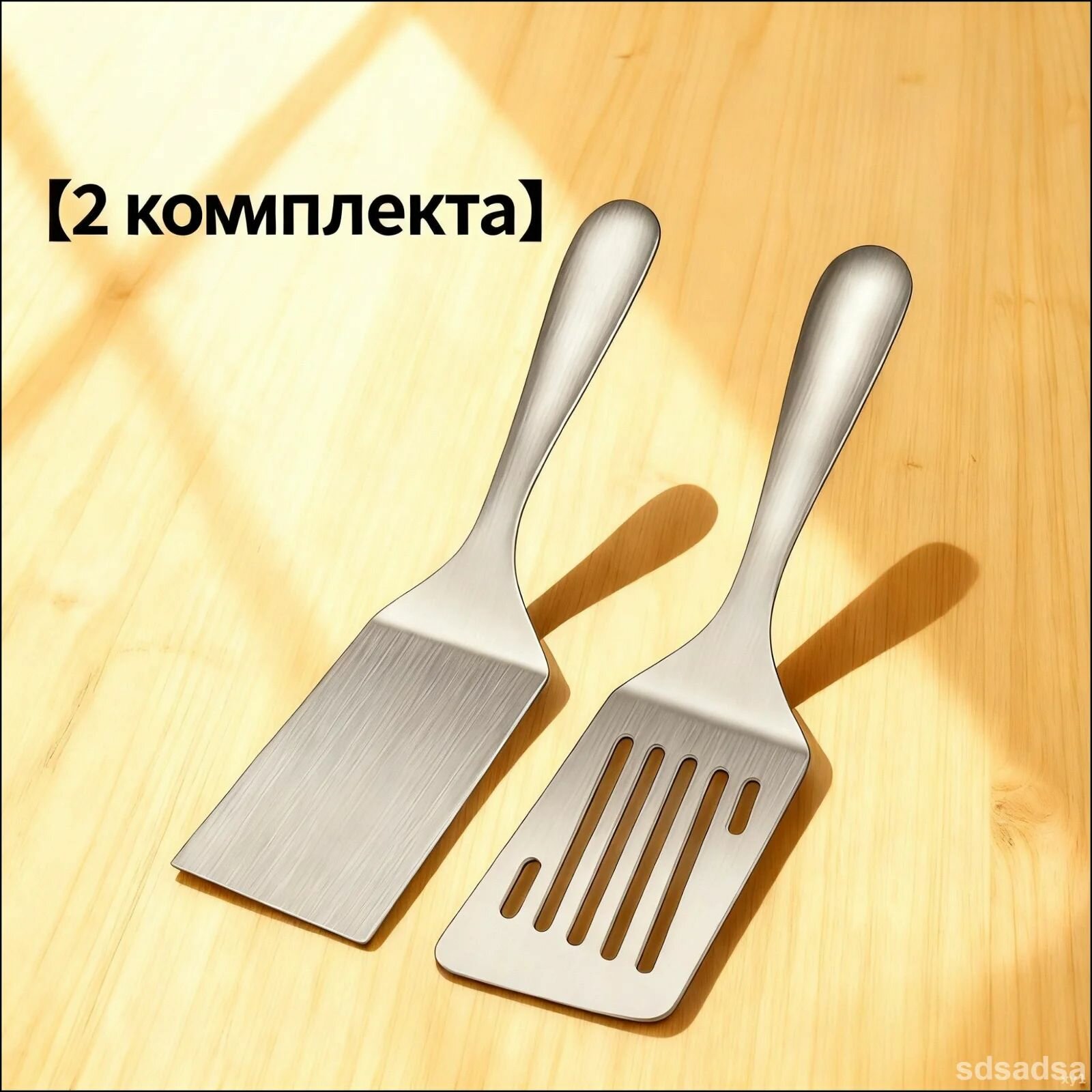 Лопатка для выпечки, длина 25 см, 2 шт