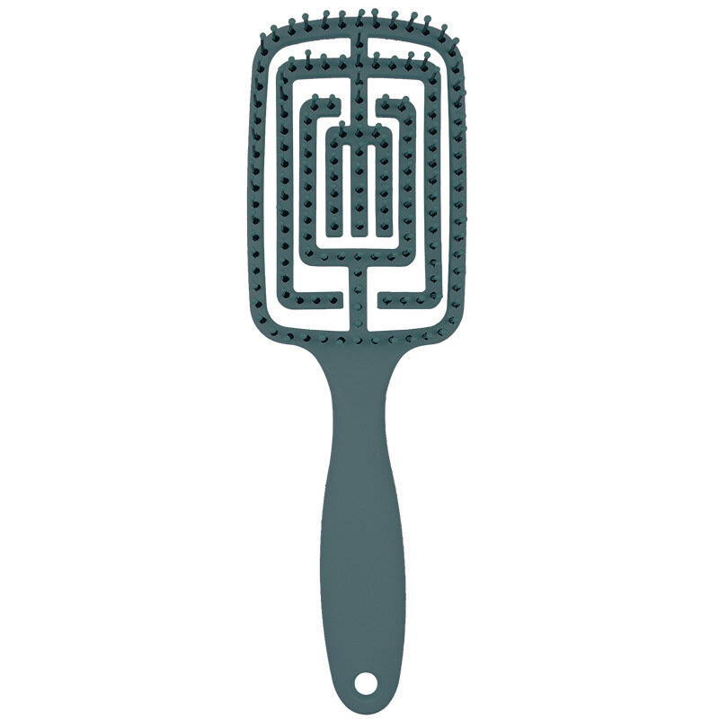 Горячая продажа: Большой изогнутый гребень с восьми-когтями, массажный гребень для головы, гребень для укладки, гладкий изогнутый гребень для волос, гребень с москитной спиралью