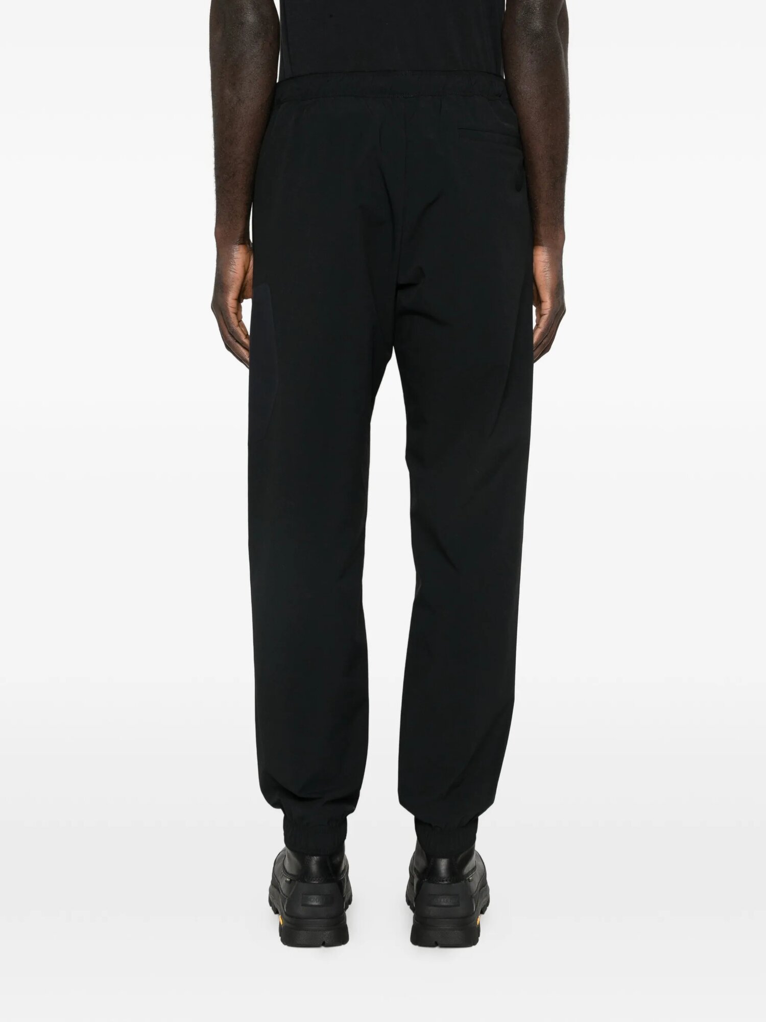 Брюки Moncler Zip pocket track pants, размер 50, черный — фото 1