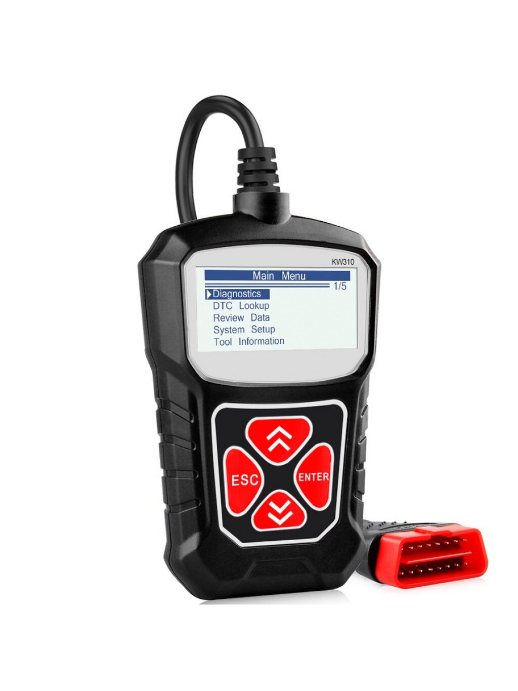 Автосканер автомобильный диагностический KONNWEI KW310 "НПП Орион" (OBD II и CAN все протоколы)