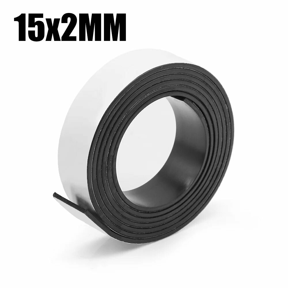 Магнитная лента, суперкрепкая, гибкая 1M(1ROLL), 15x2mm