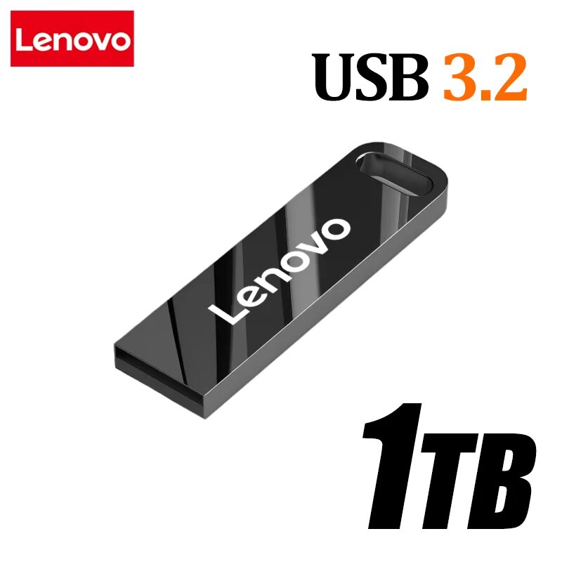 Lenovo USB 2.0 флэш-накопитель 2 ТБ Black 1TB