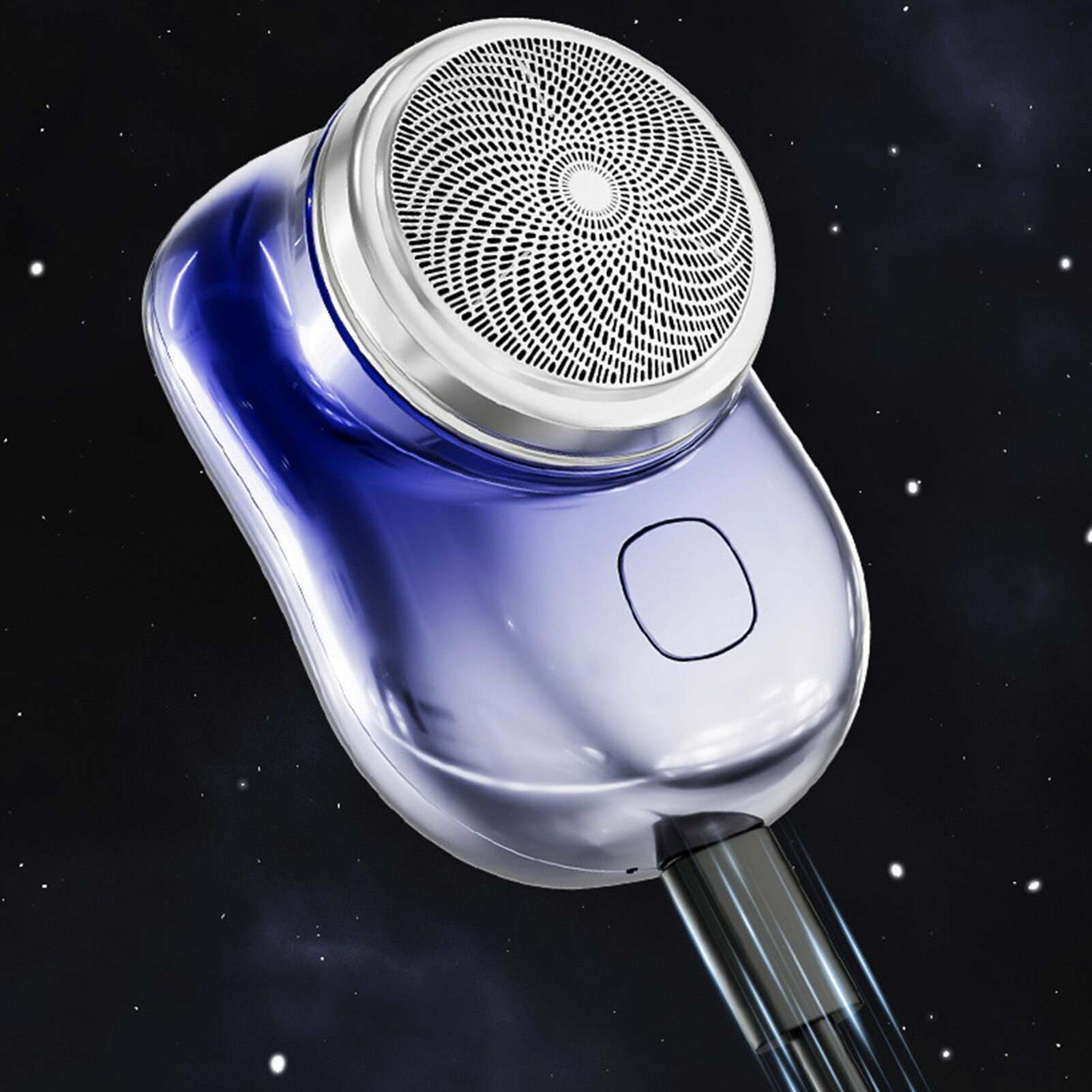 Электробритва Без бренда Mini-Shave, 1 бреющий элемент, LiIon аккумулятор, зарядка от USB