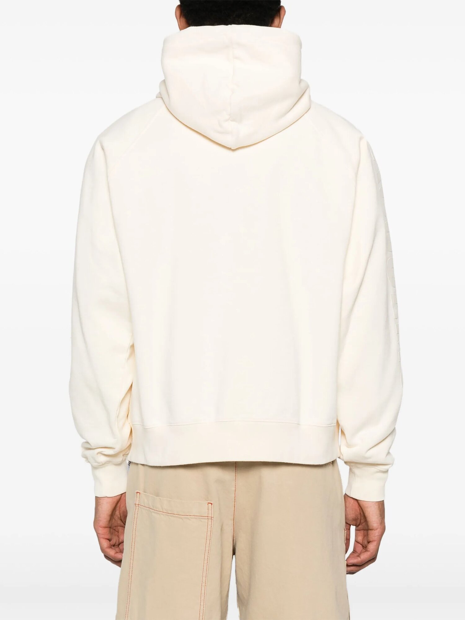 Худи Jacquemus Le Hoodie Typo, размер L, , коричневый — фото 1