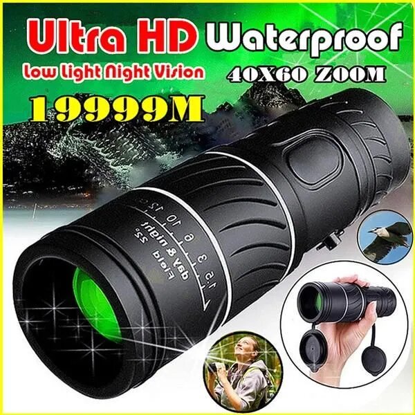 Запчасть для проектора, черный, 40X60 ZOOM, Ultra HD Waterproof