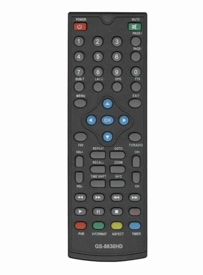 Пульт для ресивера GOLD GS8830 DVB-T2