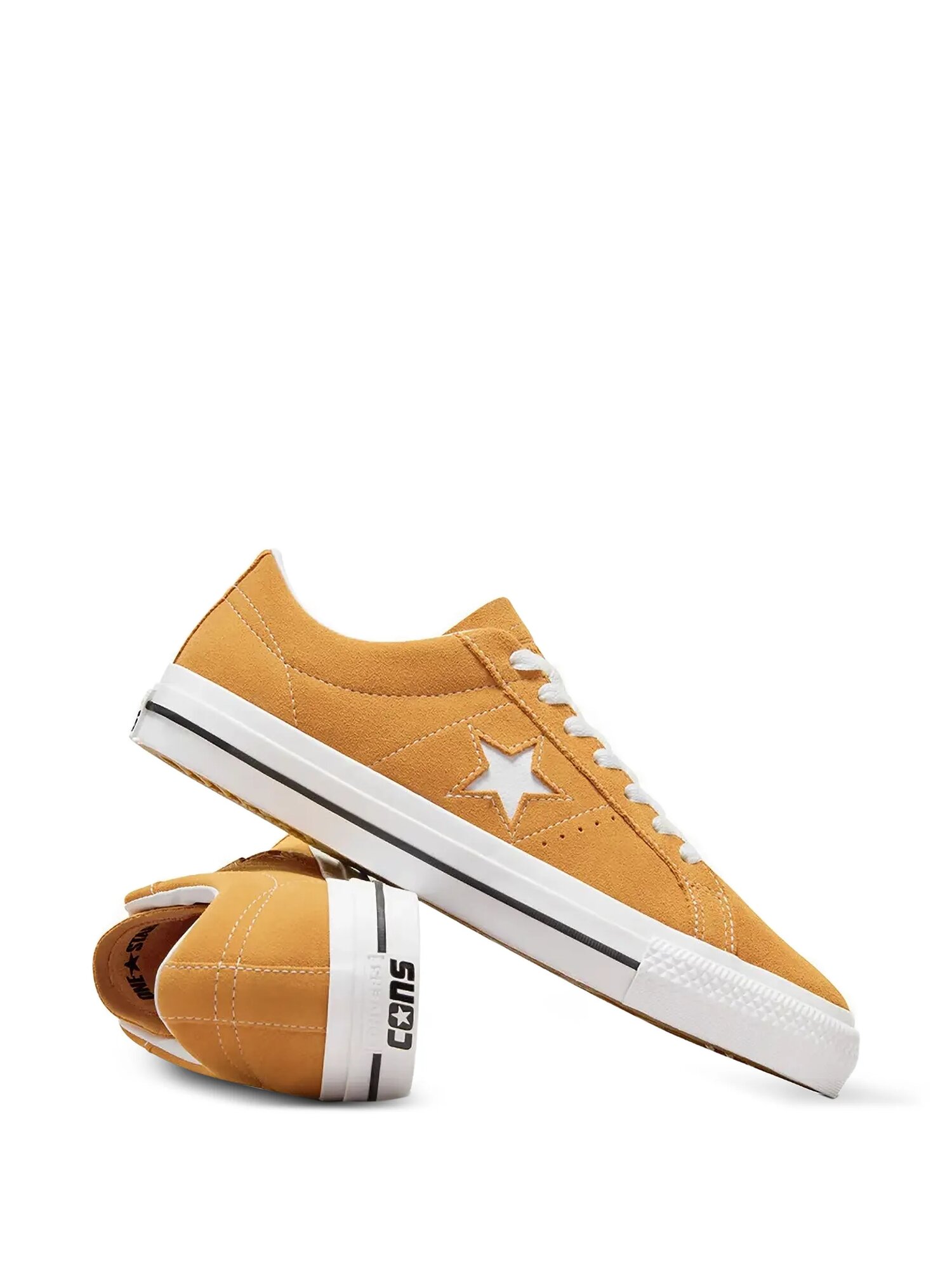 Кроссовки Converse One Star Pro, размер 9.5 US, Желтый — фото 1