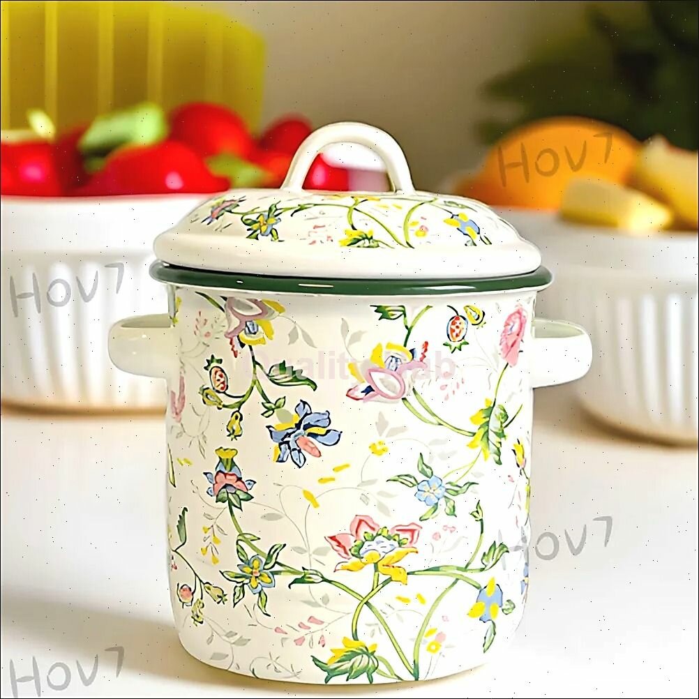 Бак для продуктов, Эмаль, 1.2 л