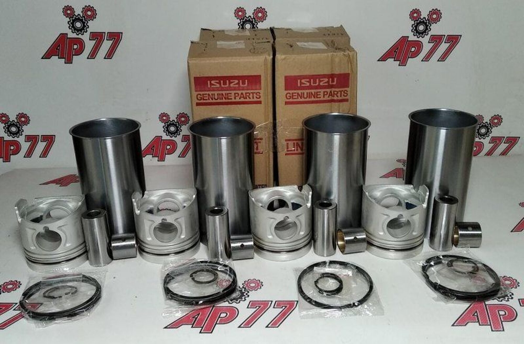 Поршневая группа Isuzu 4JB1T турбо ALFIN ORIGINAL, 5878106360