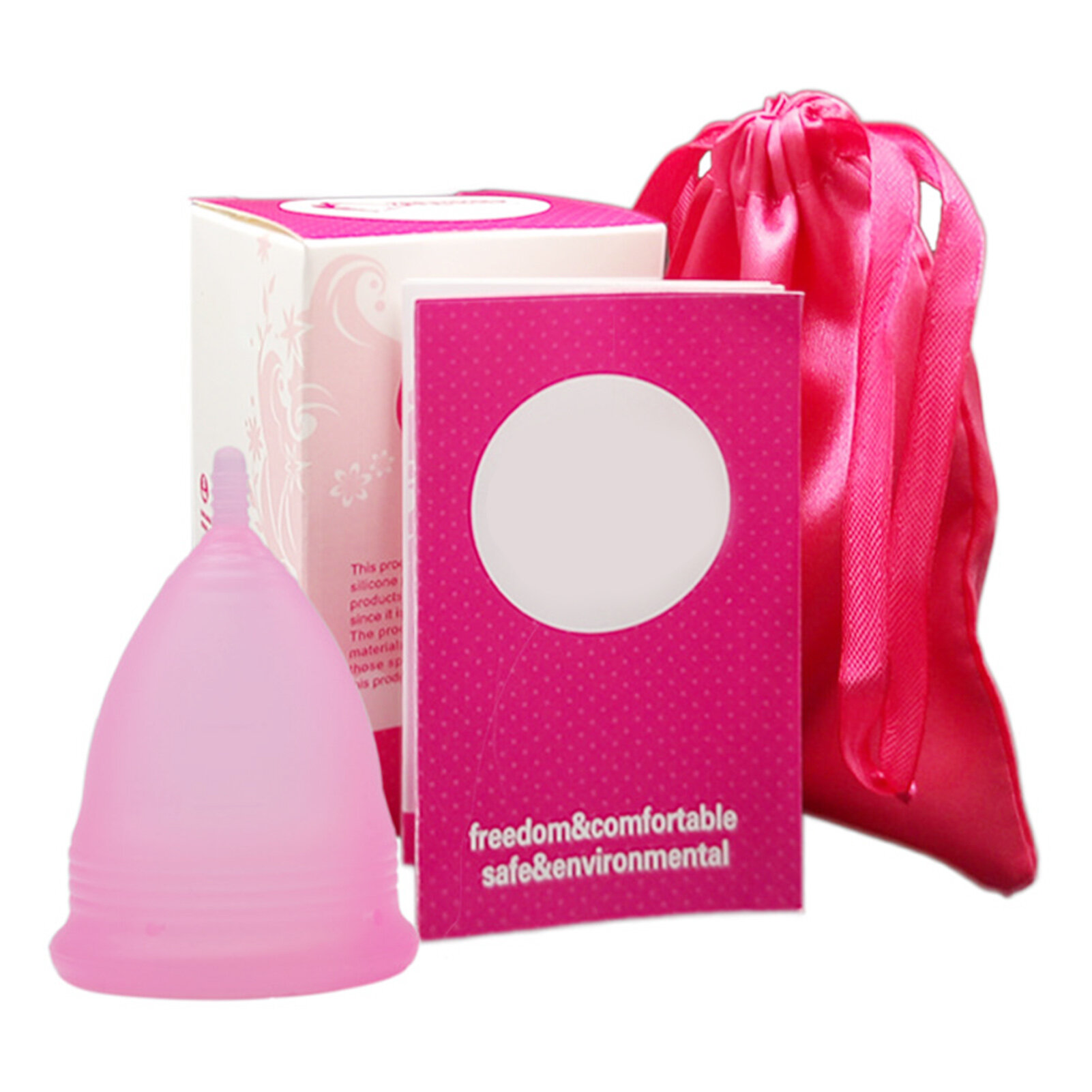 Менструальная чаша, мягкая силиконовая женская менструальная чаша, эластичная многоразовая чаша для ухода за телом, S 6,2x4,3 см/2,44x1,69 дюйма