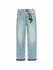 Джинсы DARKPARK Frayed button jeans, размер M, blue