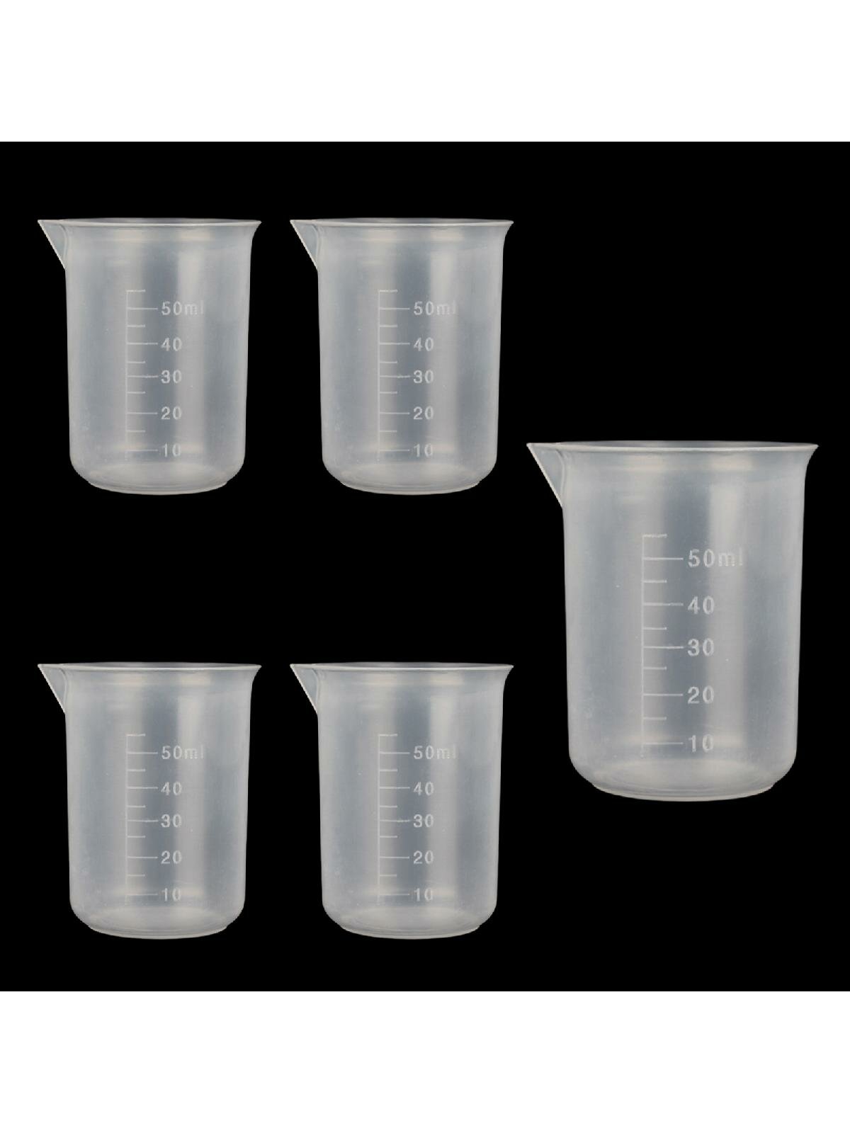 Мерные стаканы Лабораторные градуированные мензурки Стакан для смешивания Градуированный мерный стакан
